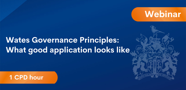 Wates Governance Principles: What Good Application Looks Like
